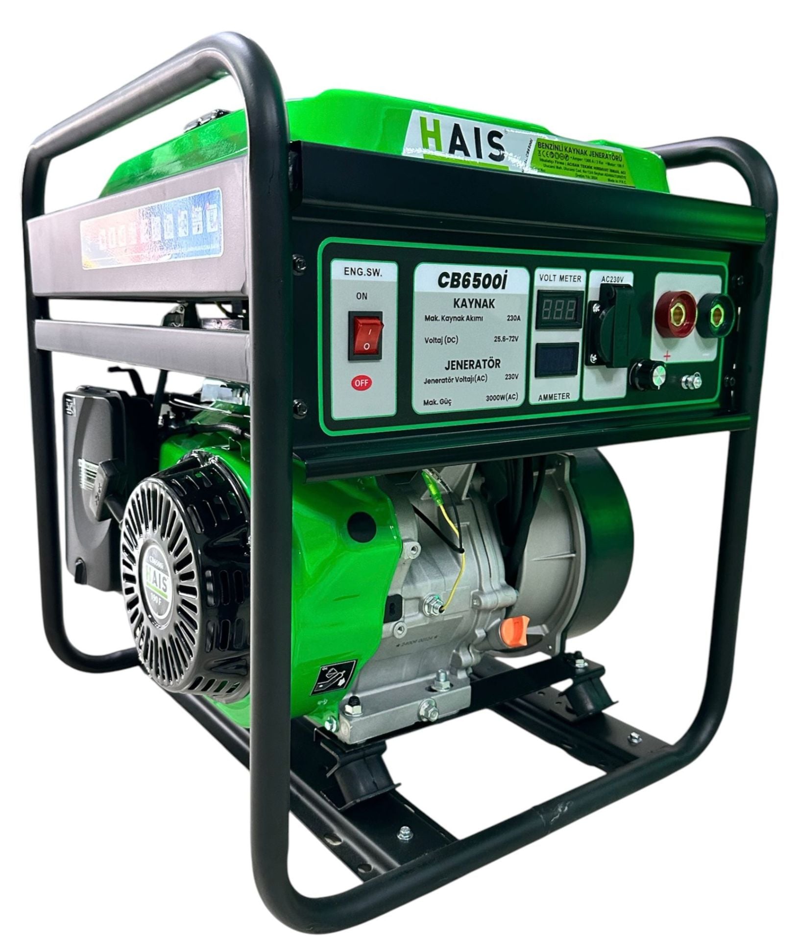 Hais Profesyonel 3 Kw Kaynak Jeneratörü CB6500I | HAIS